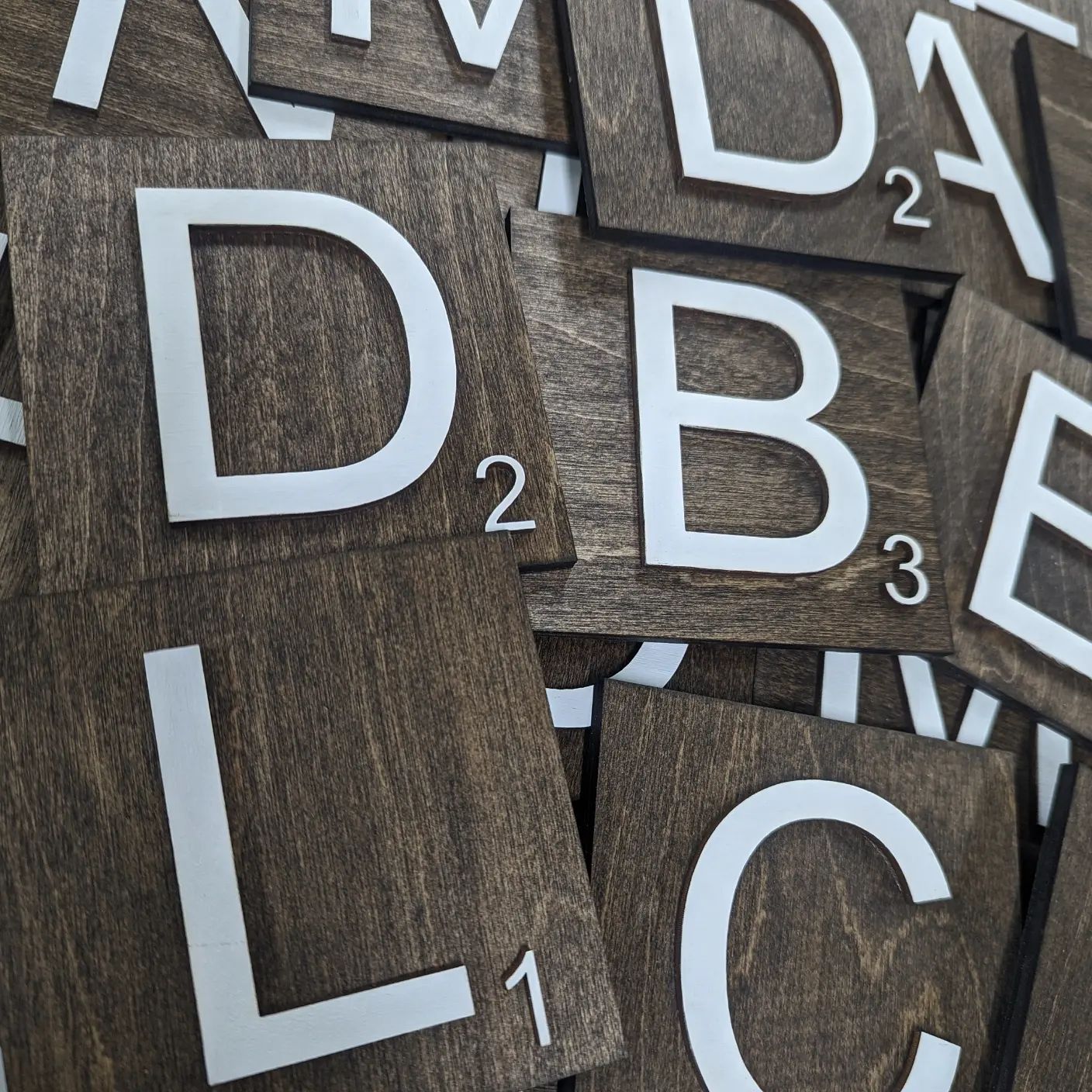 4" Scrabble Tiles – A Cut Above Designs
